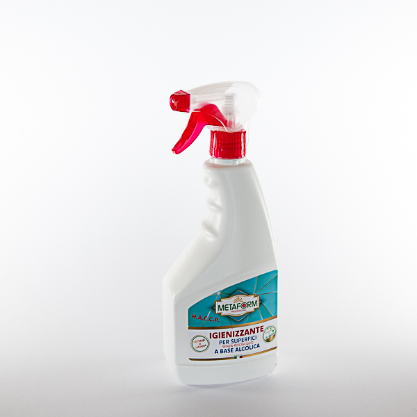 METAFORM IGIENIZZANTE SPRAY 750ml HACCP A BASE ALCOLICA - F.lli Pavone ...